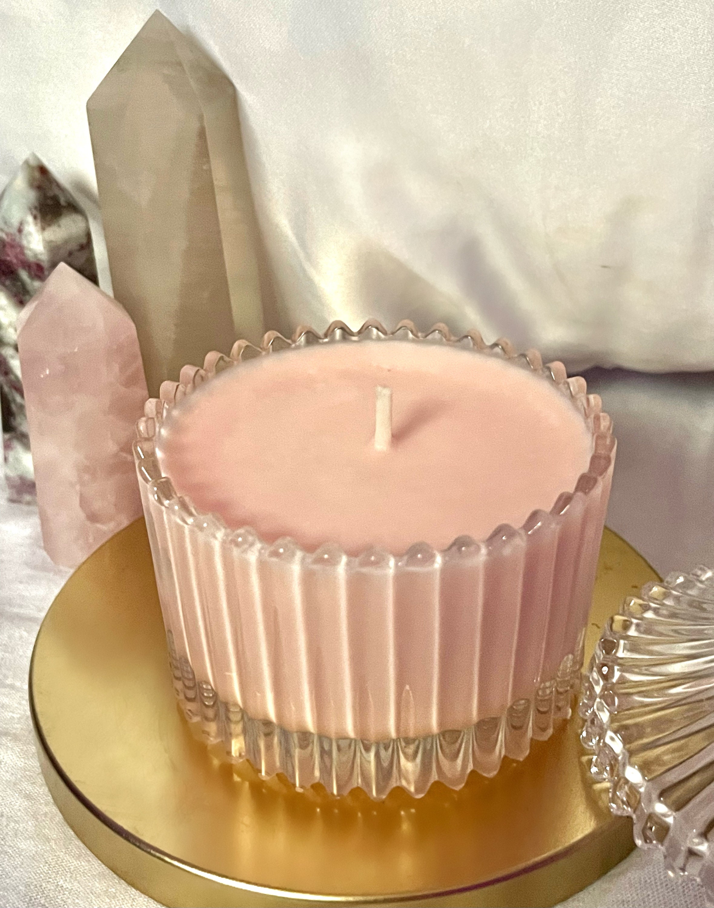 Pink Coquette Warm Vanilla Candle - Etsy