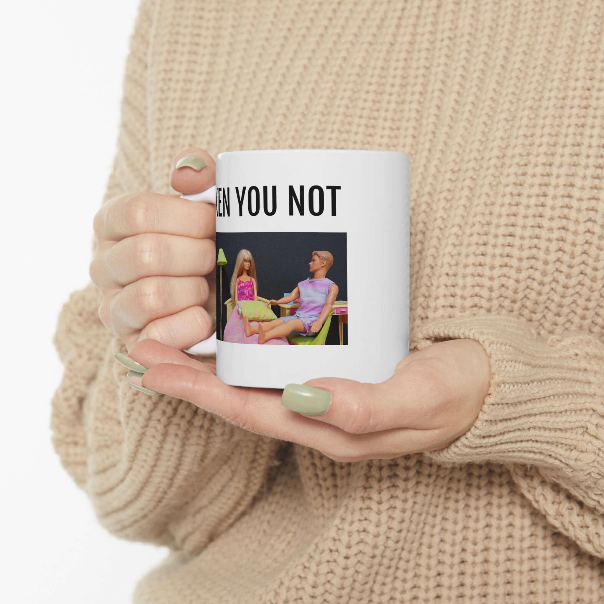 Ken You Not Ceramic Mug - Etsy