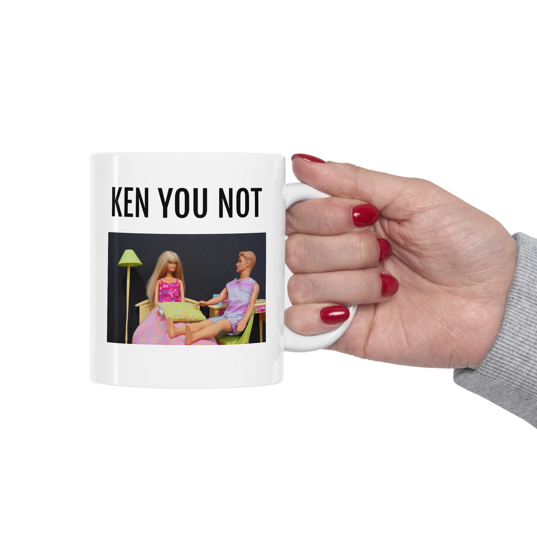 Ken You Not Ceramic Mug - Etsy