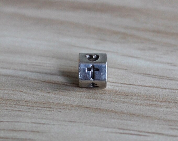 Pandora Retired Faith Hope Love Bracelet Charm 790119 - Etsy