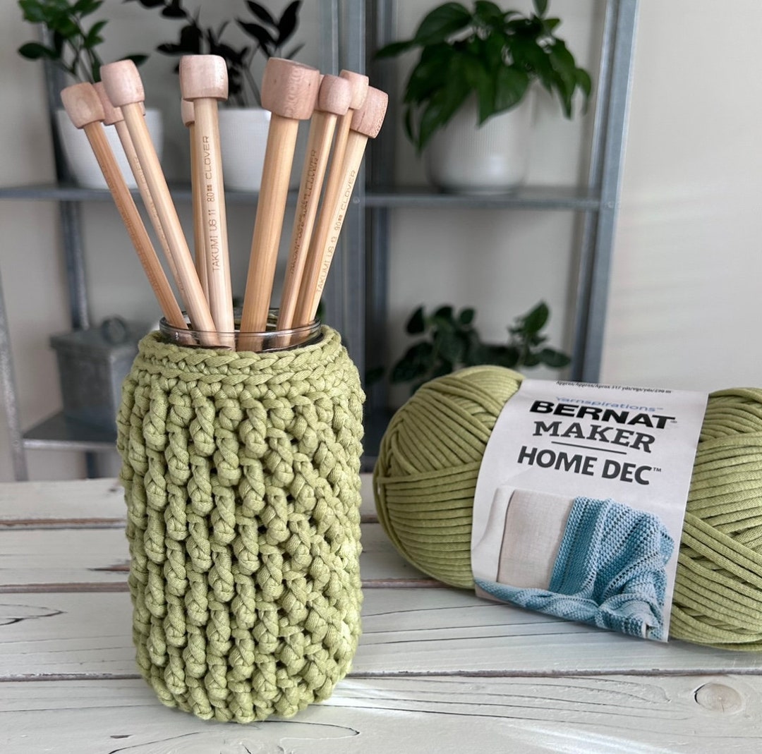 Alpine Jar Cozy PDF Crochet Pattern - Etsy