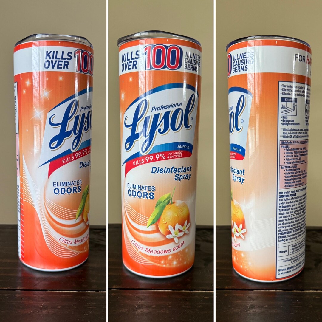 20 Oz lysol Tumbler Sarcastic/funny Tumbler Prank Gift Joke Gift - Etsy