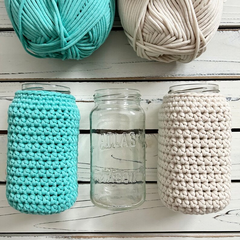 Super Basic Jar Cozy PDF Crochet Pattern - Etsy