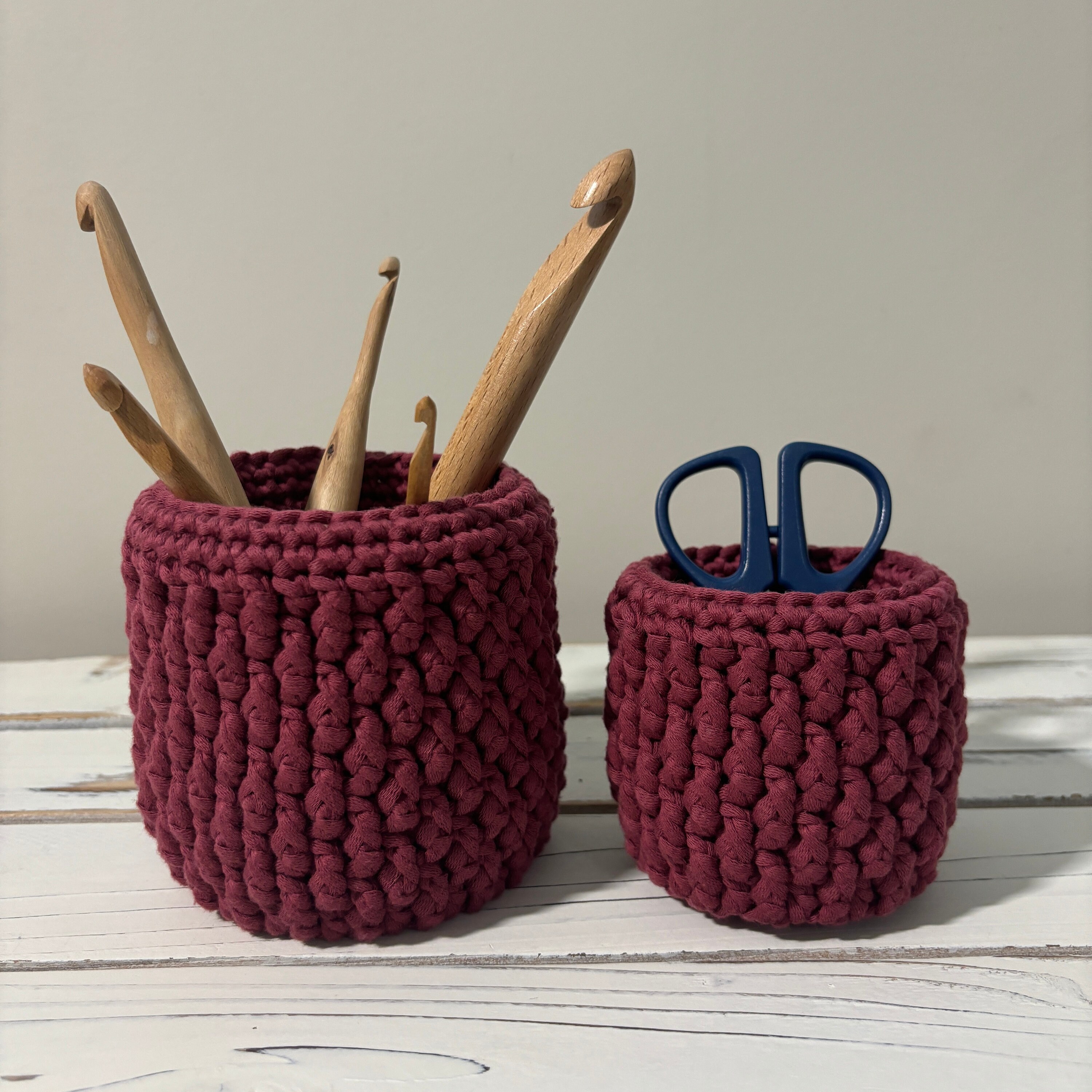 Alpine Mini Baskets PDF Crochet Pattern - Etsy
