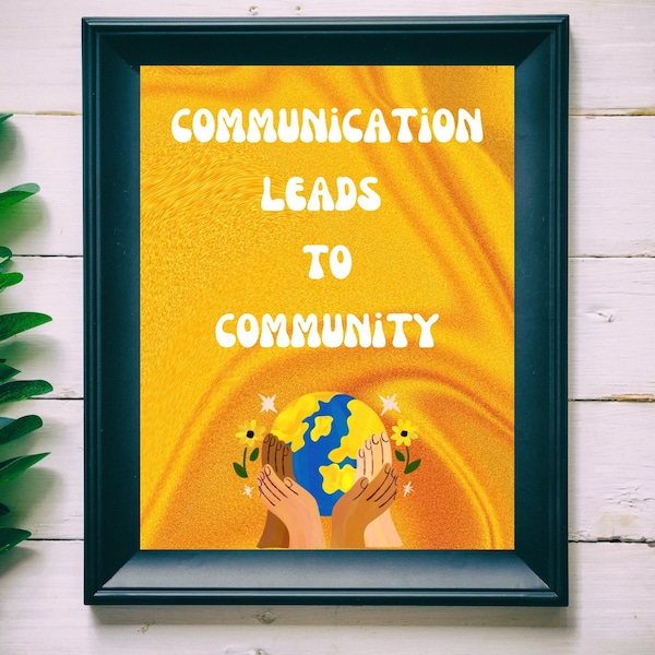 Communication Board Poster - Etsy
