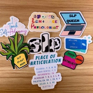 5 Stickers *mystery* Pack | SLP Bundle Deal | Speech Therapy Stickers ...
