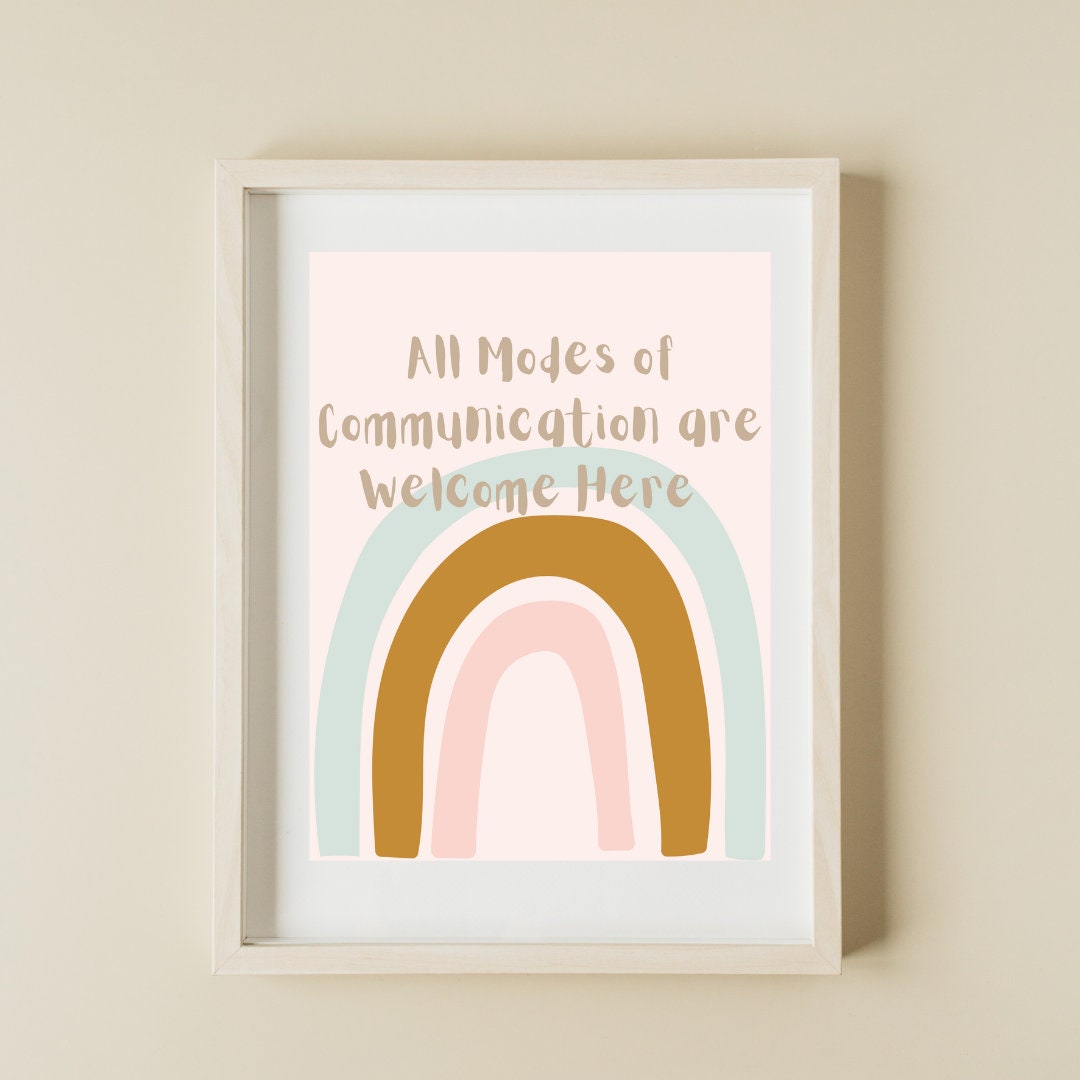 Speech Therapy Posters: SLP Classroom Decor, Milestones Chart (digital ...