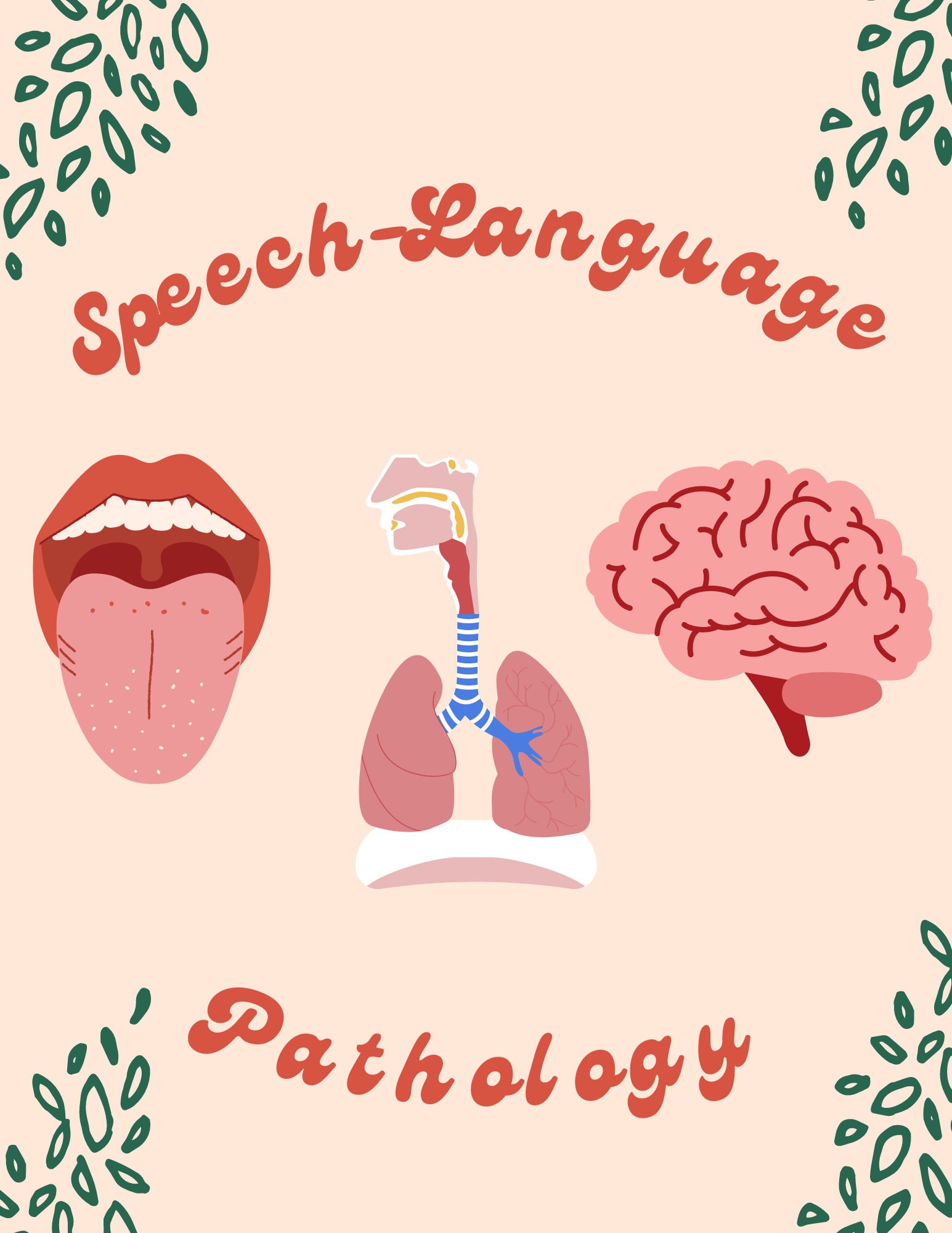 Speech-language Pathology Poster for Classroom Decor SLP - Etsy