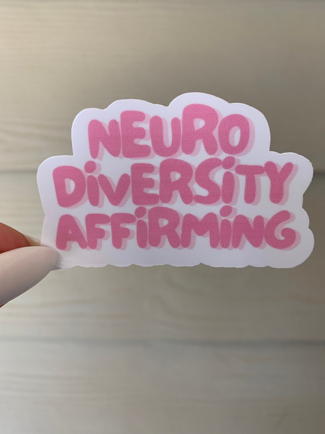 Neurodiversity Affirming Speech Therapy Sticker SLP Sticker - Etsy