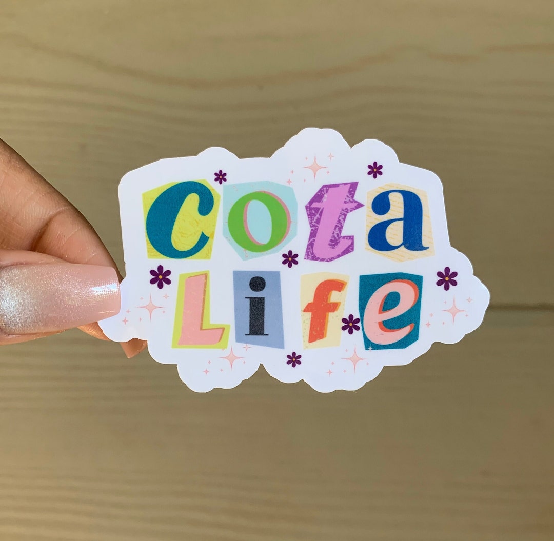Retro COTA Life Sticker: Occupational Therapy Assistant Gift - Etsy