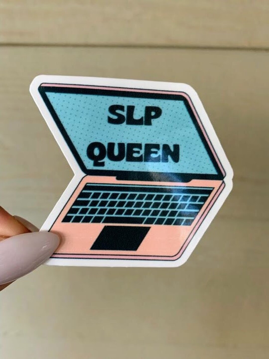 SLP Queen Speech-language Pathology Sticker SLP Sticker for Laptop ...