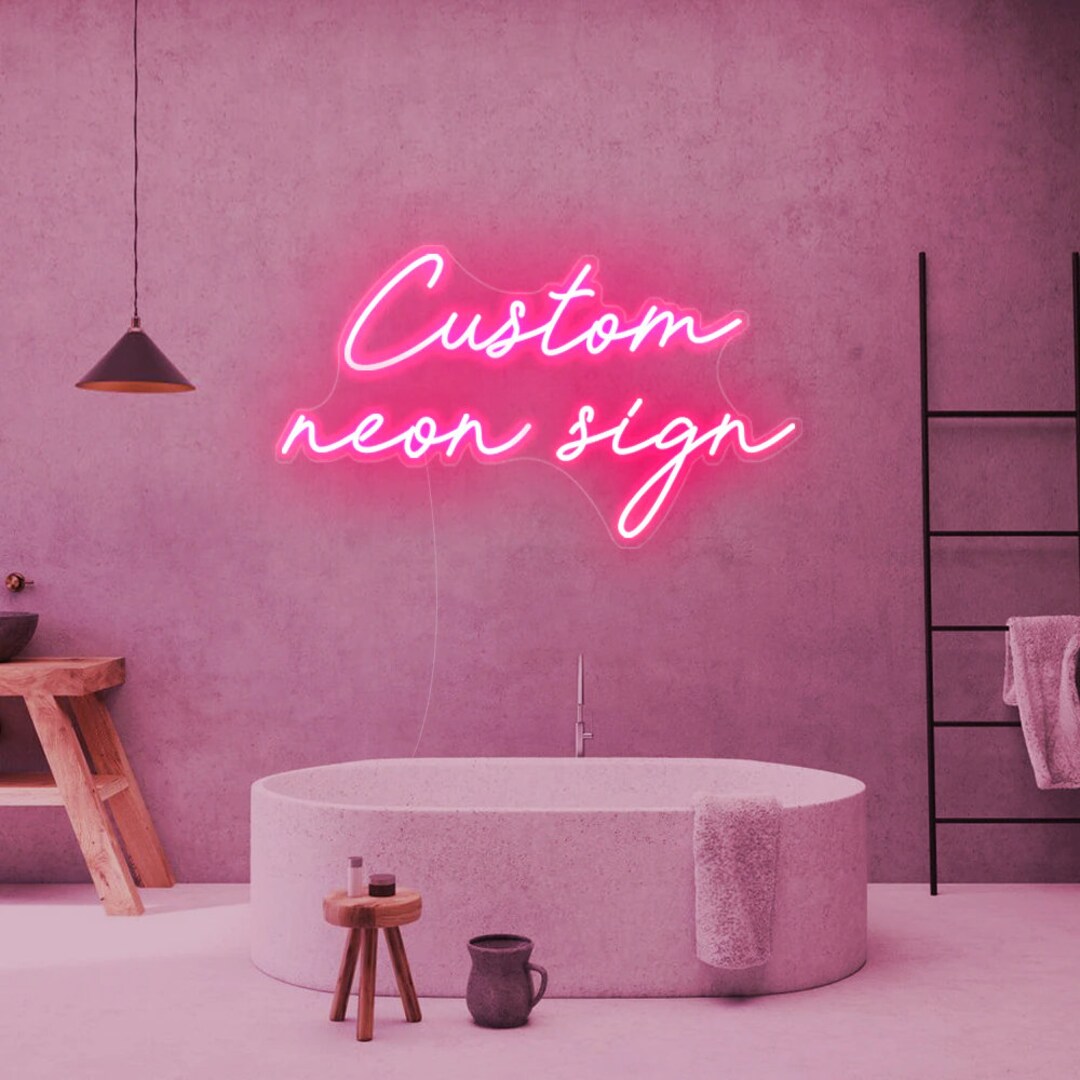 Custom Neon Sign Home Décor Neon Sign Preppy Room Decor - Etsy