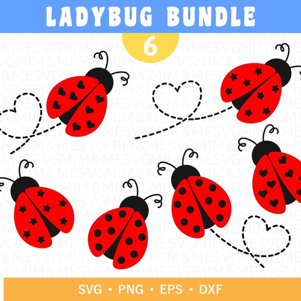Ladybug Svg - Etsy
