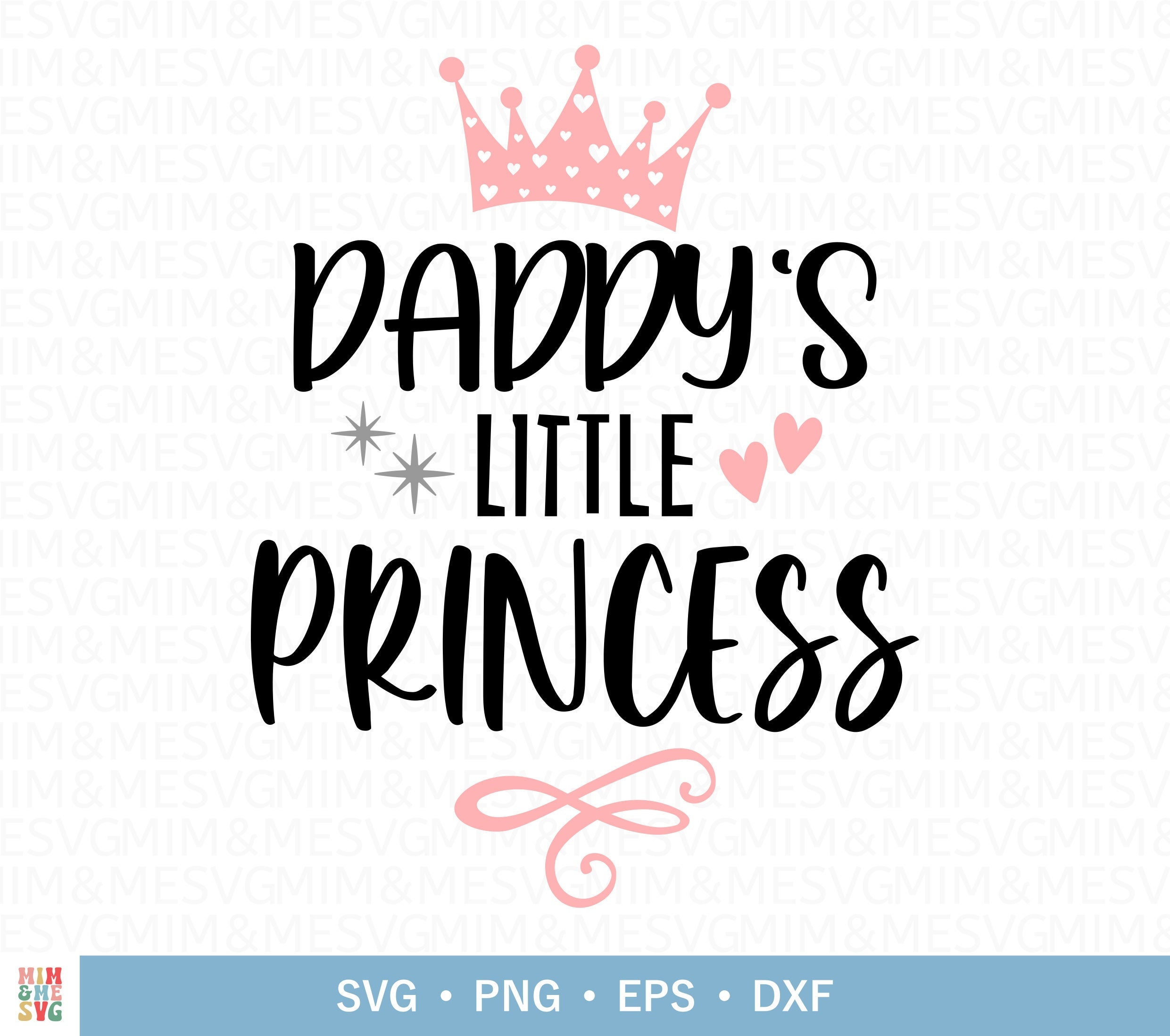 Daddy's Little Princess Svg Baby Girl Svg Baby Girl - Etsy