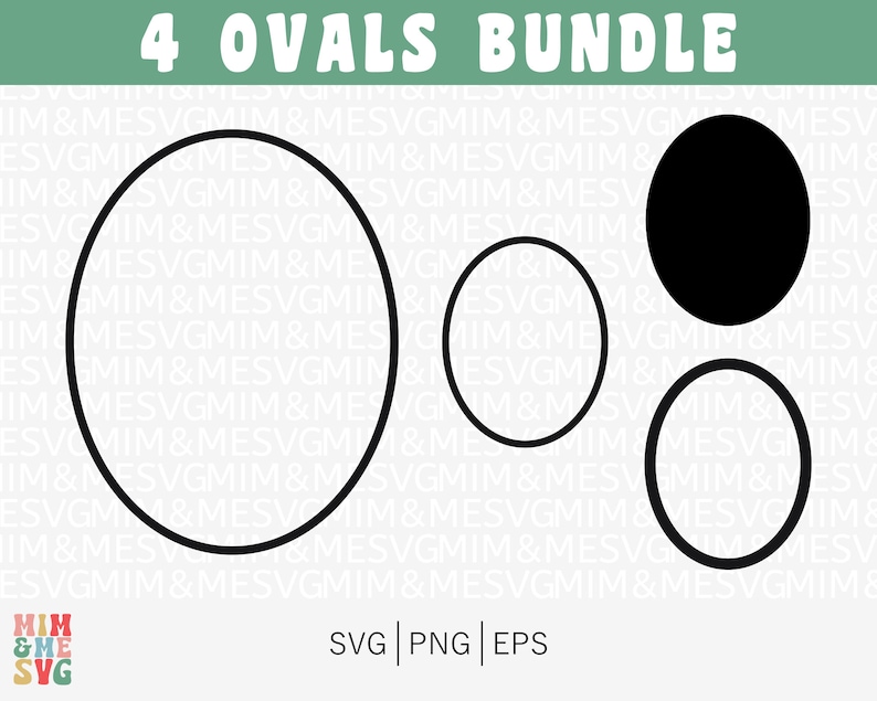 Oval Svg Oval Outline Svg Start Cut File Oval Silhouette - Etsy Australia