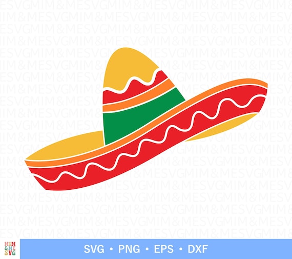 Mexican Sombrero Silhouette