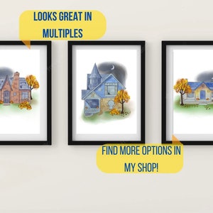 Watercolor Interchangeable Printable Wall Art - Etsy