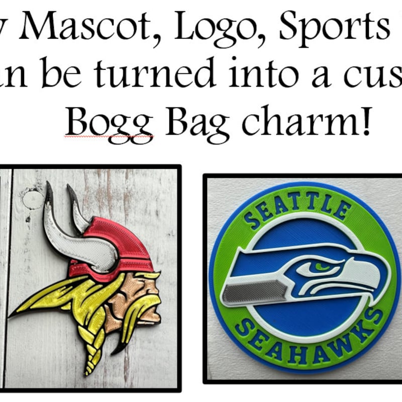 Vikings Bag Tag - Etsy