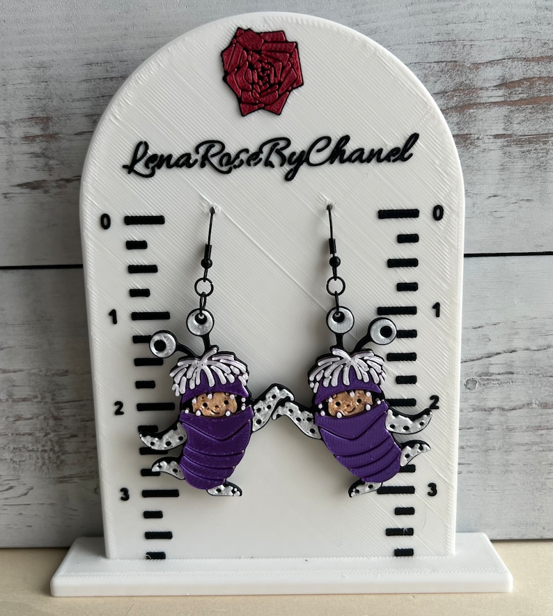 Boo From Monsters Inc Inspired Dangle Earring Disney Sully Sullivan ...