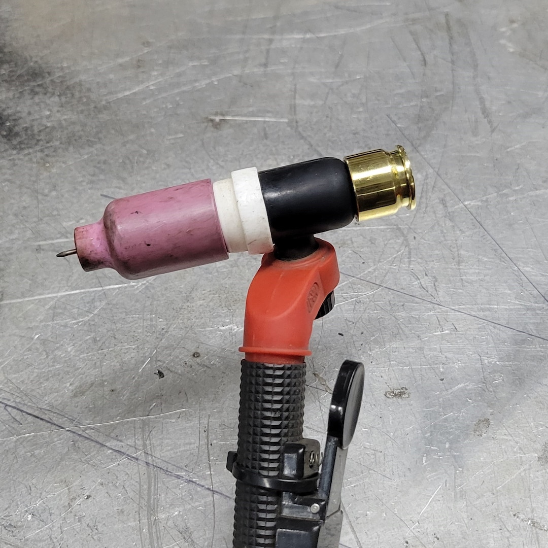 50 Cal BMG Bullet Tig Welding Short Back Cap, Welding Accessories, Tig ...