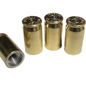 45 Caliber Brass Bullet Valve Stem Covers, Shell Casing Valve Stem Caps ...