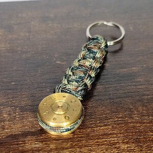 50 Caliber BMG Bullet Paracord Keychain, Law Enforcement Gift ...