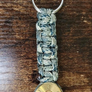 50 Caliber BMG Bullet Paracord Keychain, Law Enforcement Gift ...