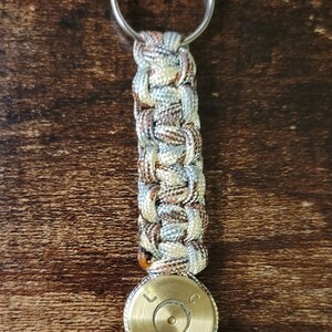 50 Caliber BMG Bullet Paracord Keychain, Law Enforcement Gift ...