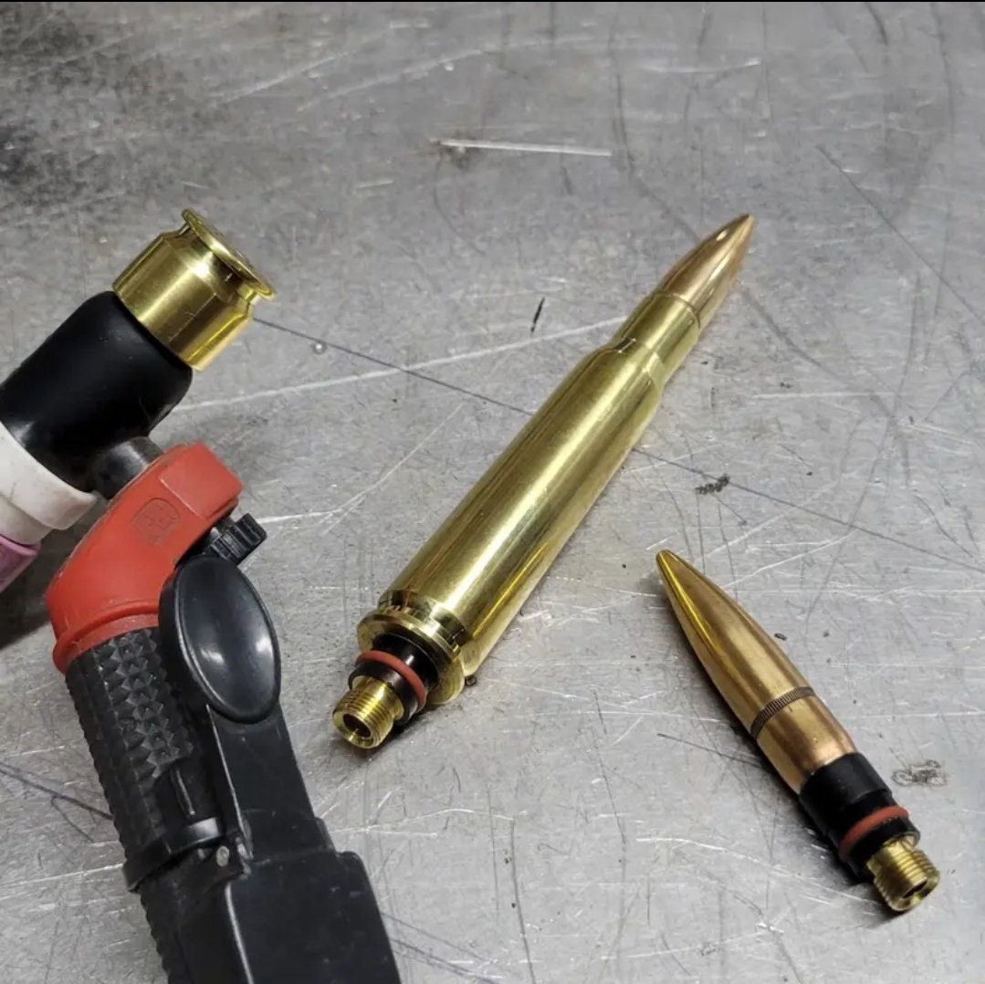 50 Cal BMG Bullet Tig Welding Back Cap Set, Welding Accessories, Tig ...