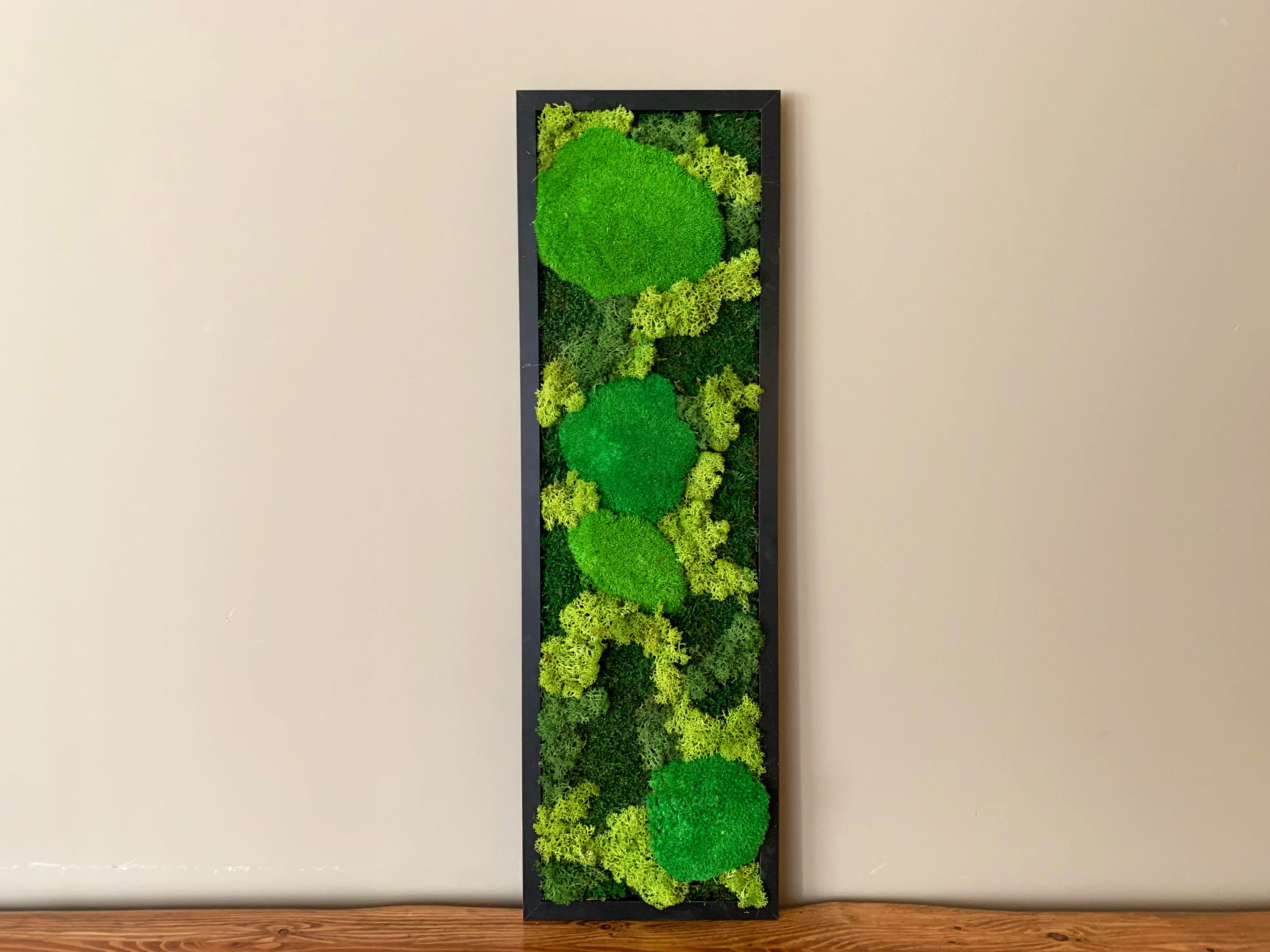 Vertically Moss Wall Art Vertical Preserved Moss Wall Decor - Etsy