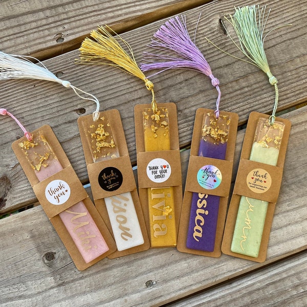 Custom Bookmarks - Etsy