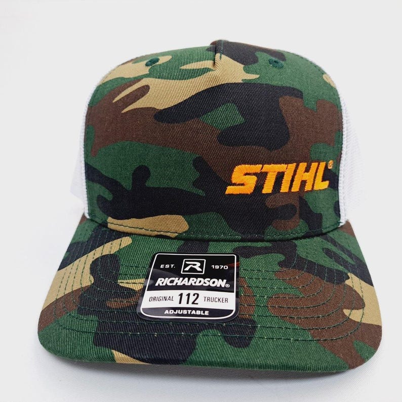 Stihl Richardson 112 Curved Bill Mesh Trucker Snapback Hat Cap - Etsy