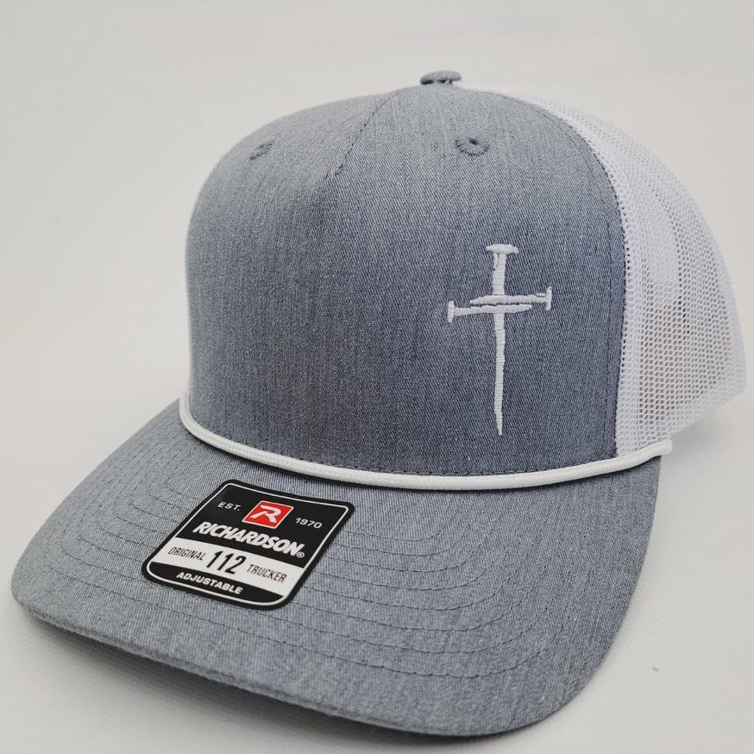 Christian Cross Jesus Christ Richardson 112 Trucker Cap Hat Mesh ...