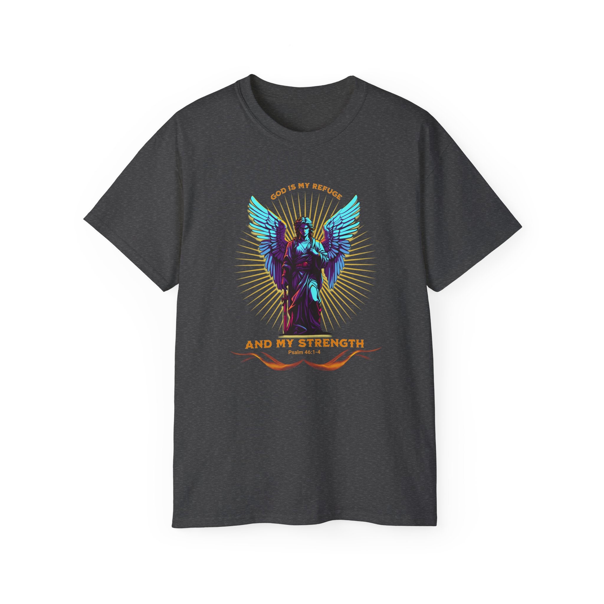 Guardian Angel T Shirt, Warrior Angel, Encouragement, Faith Based Shirt ...