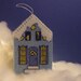 3D Cross-stitch Embroidered House Pattern PDF, DIY Home Decor, Handmade ...