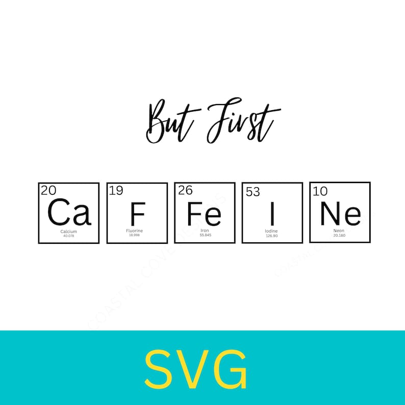 Chemistry SVG Periodic Table of Elements Science/steam SVG - Etsy