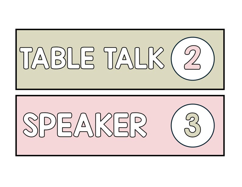 Printable Calm Colors Classroom Voice Level Cards, Editable Classroom ...