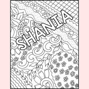 Personal Name Coloring Worksheets, Coloring Activity, Coloring Pages ...