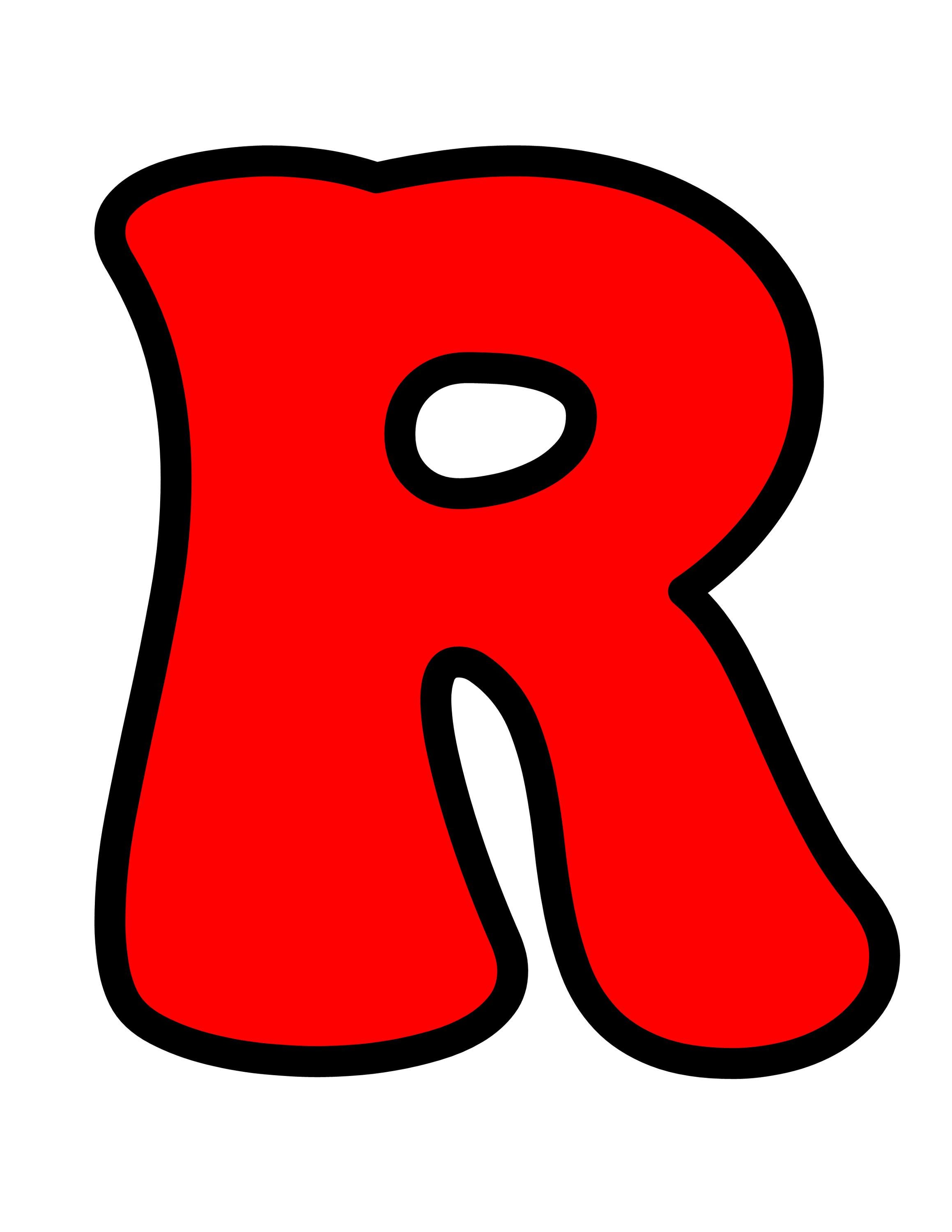 Red Bulletin Board Letters, Editable Large Alphabet Letters Wall ...