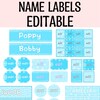 Boho Classroom Labels, Student Name Tags, Back to School Labels ...