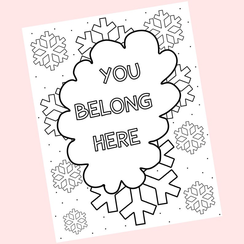 Printable Growth Mindset Coloring Pages, Editable Motivational Coloring ...