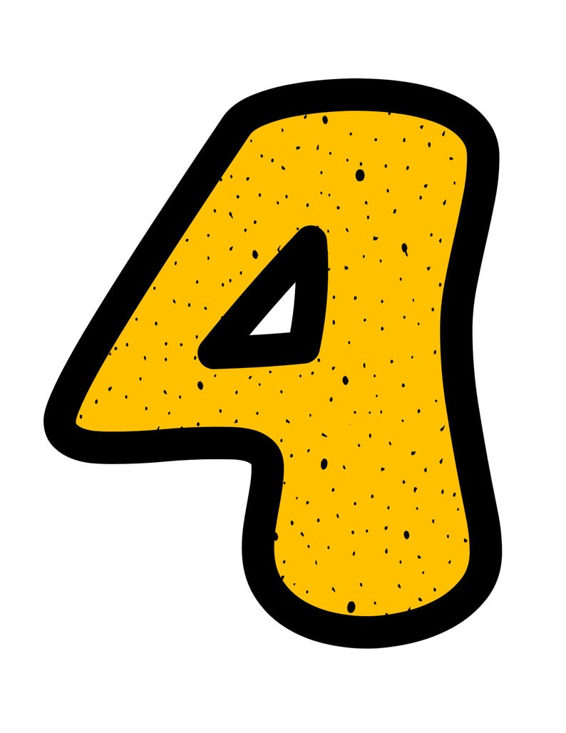 Printable Yellow Spotty Bulletin Board Letters Wall Display, Large ...