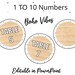 Classroom Table Numbers, Printable Table Numbers,round Table Numbers ...
