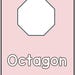 Printable Modern Calm Colors Shape Posters, Shape Posters Wall Display ...