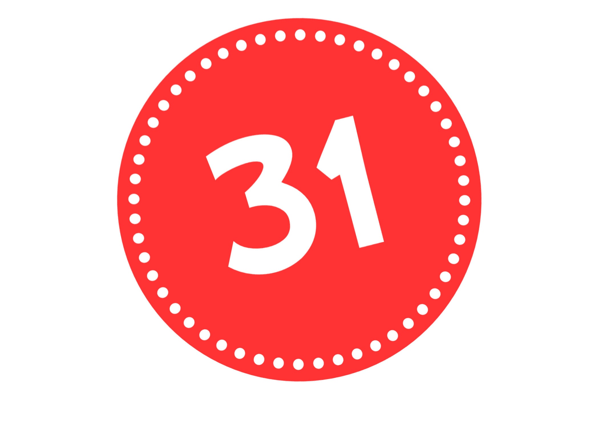 Printable Bright, Colorful Number Labels, Classroom Calendar Number ...