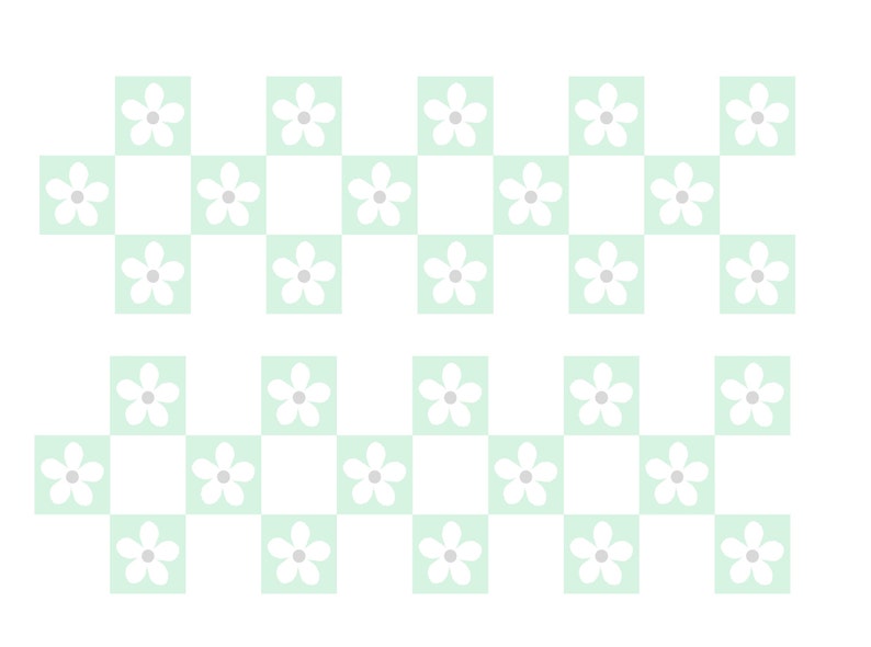 Printable Boho Checkered Bulletin Board Borders, Classroom Decor (PDF ...