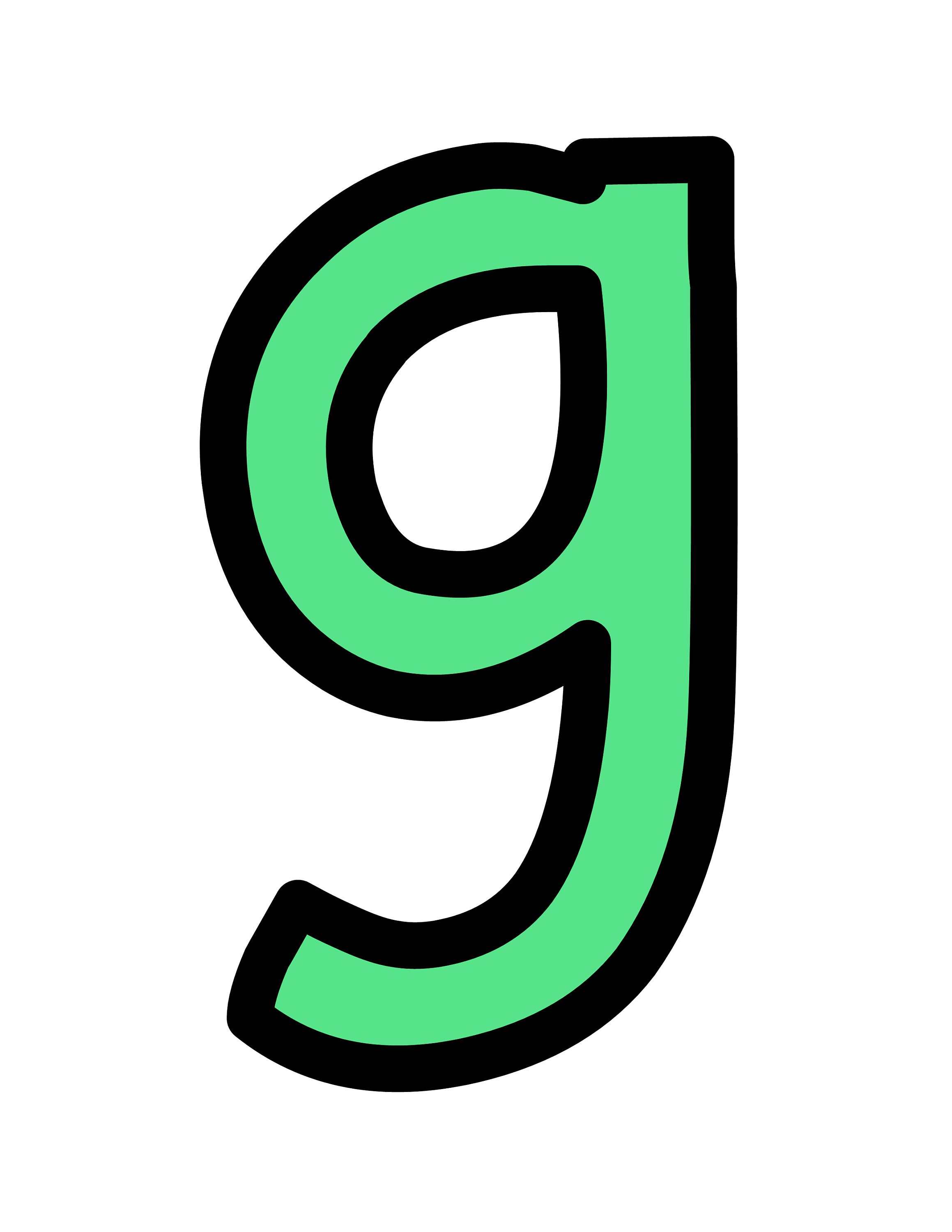 Printable Colorful Bulletin Board Large Alphabet Letters, Alphabet ...