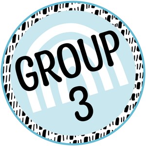 Boho Pastel Rainbow Classroom Table Team and Group Numbers - Etsy