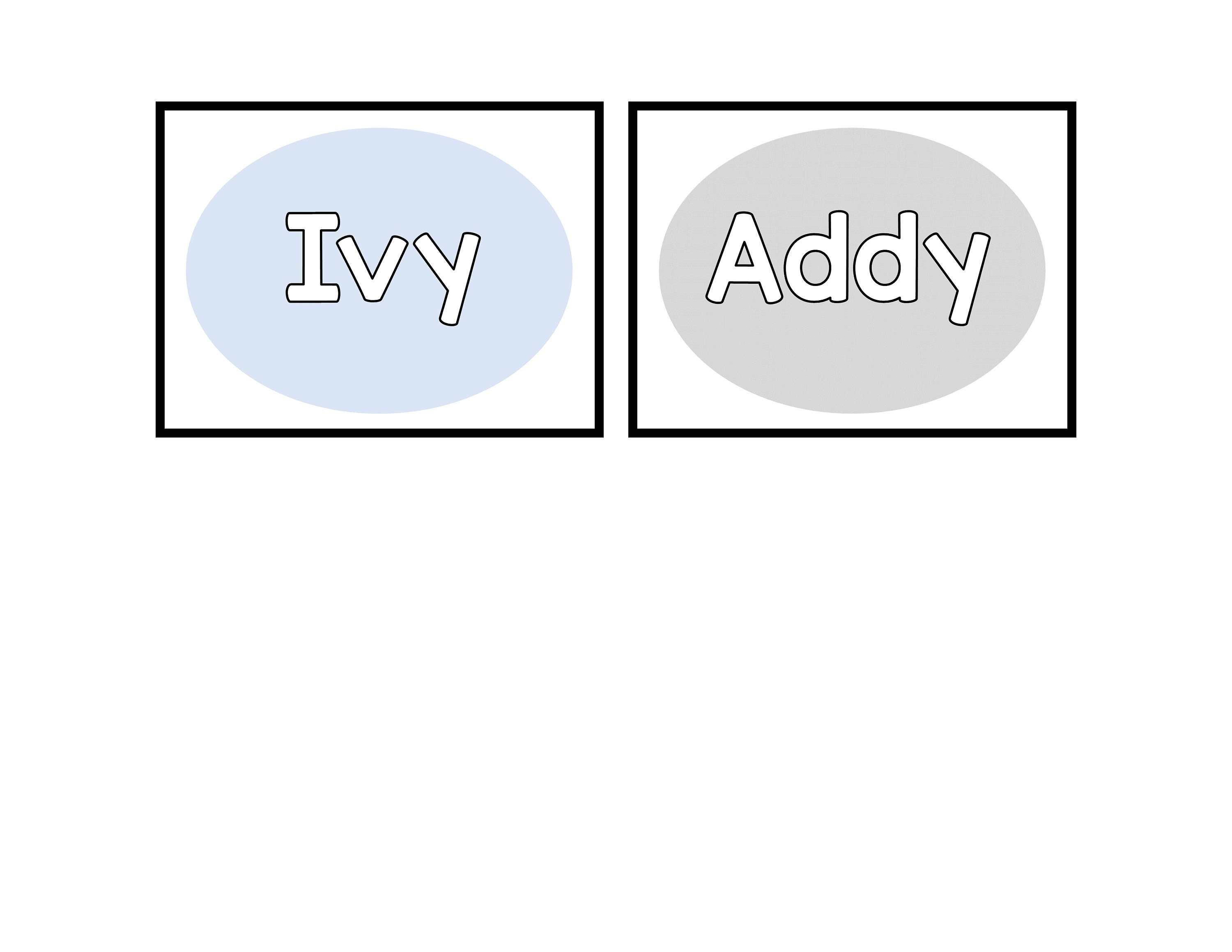 Printable Calm Color Student Name Labels, Editable Name Tags, Center ...