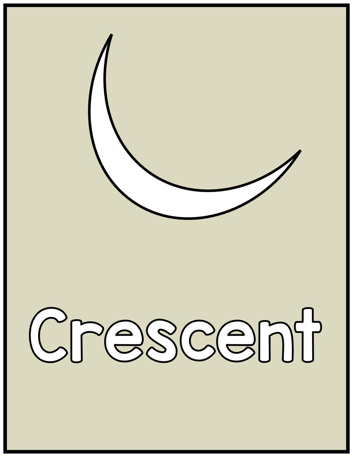 Printable Modern Calm Colors Shape Posters, Shape Posters Wall Display ...